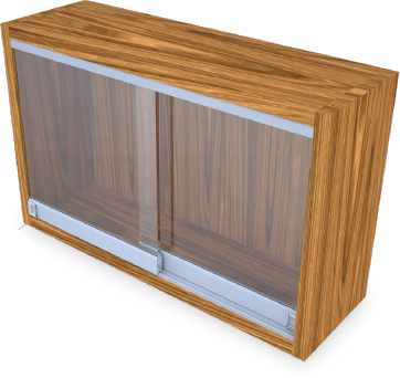 Alüminyum Ray ALFA11 Üst - Mesan Plastik ve Metal